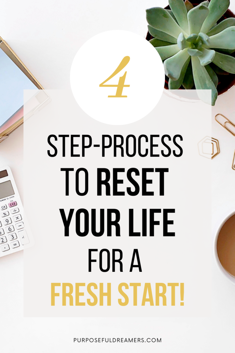 How to Reset Your Life for a Fresh New Start